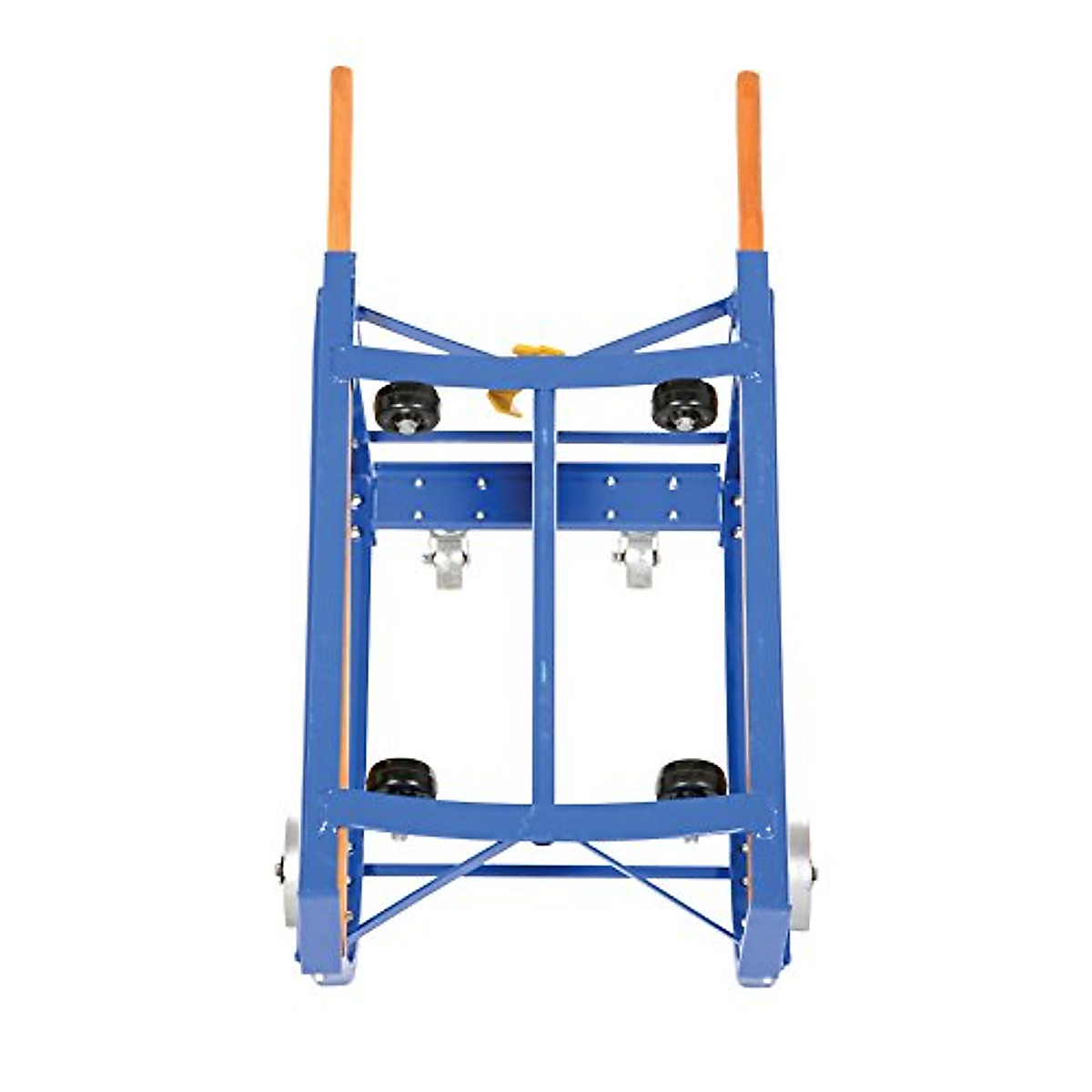 Vestil RDC-1000-5SS Deluxe Rotating Drum Cart with Steel Wheel, Steel, 1000 lbs Capacity