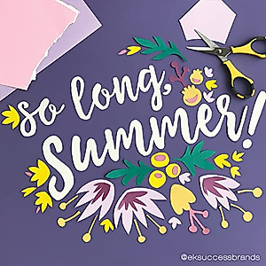 EK Tools Cutter Bee Scissors, 4 pack, Black and Yellow, Multi Pack Scissors for Fabric, Embroidery, Crafting, Herbs, Gardening, Office, Home, and All Purpose