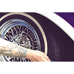 Stjarnagloss - Gummi Trim & Tyre Dressing - Cream Treatment Leaves a Satin Finish, Revive Tire Color, Won't Streak (500 milliliters)