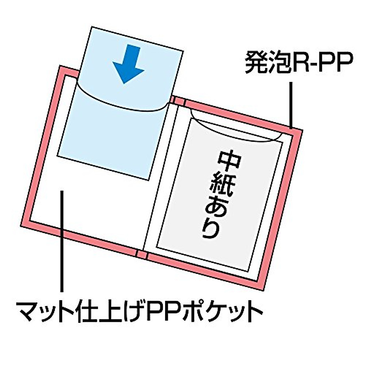 Kokuyo S & T clear book toughness fixed A4 length 40P yellow (japan import)