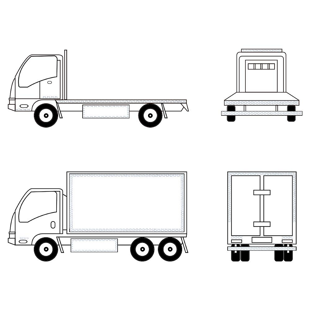 STARREY Flexible Reflective Tape White Silver 2 Inch X 45 Feet High Intensity Grade DOT-C2 Safety Tape Waterproof Conspicuity Trailer Reflector