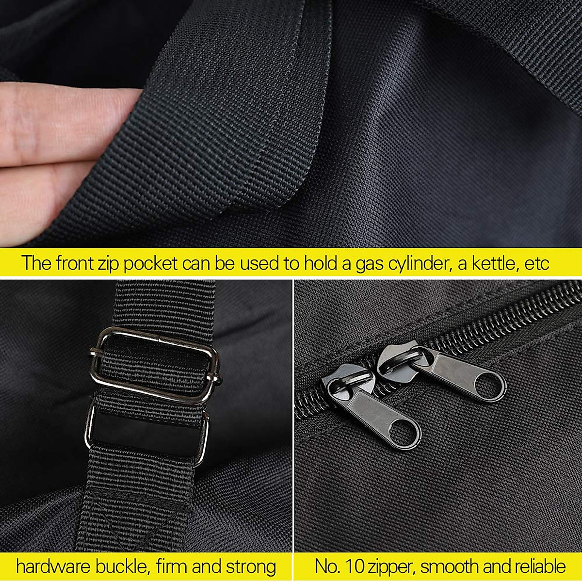 HUNTVP Bike Travel Bag Bicycle Transport Carrying Case with a Carry Bag for 26-29inch Folding Bike Foldaway Bicycle