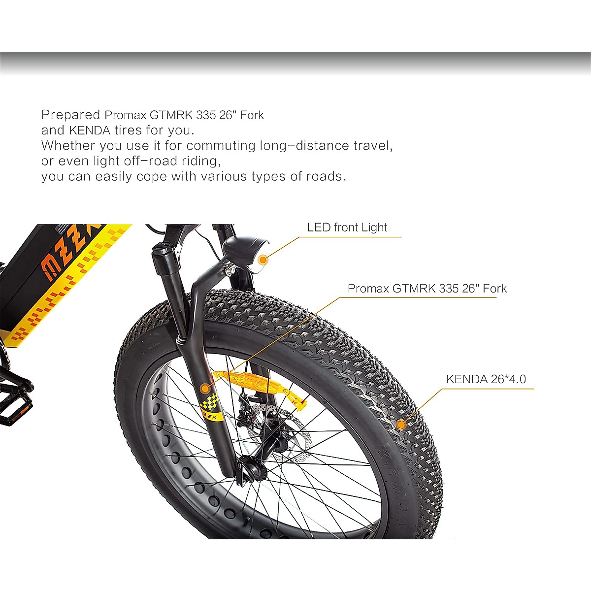 MZZK BIKE BAFAGN 750W Motor Electric Bike for Adults Fat Tire 7-Speed Powerful Mountain E-Bike with 48V Lithium Battery and Multi-Function Display, Black