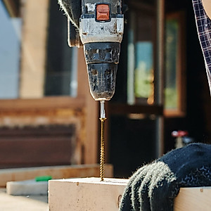 #8 x 1-5/8" 1lb T15 Iron Deck Screw Flat Head Torx Trough Rib Screws Cut Tail Tapping Screws Deck Screws 142 Pieces