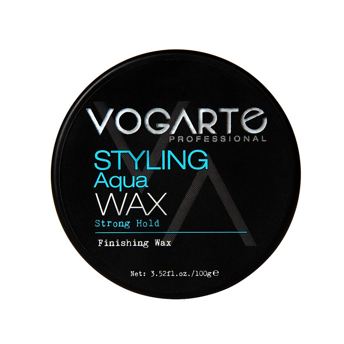 VOGARTE Hair Styling Aqua Wax for Men, Strong Hold & Shiny Finish, 3.52 oz