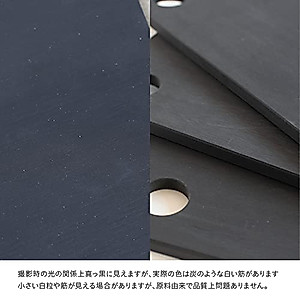 RUBBER Rubber NBD001 Labaraba Cutting Board, Synthetic Rubber, Black, M, Made in Japan, 11.8 x 7.9 x 0.3 inches (300 x 200 x 8 mm)