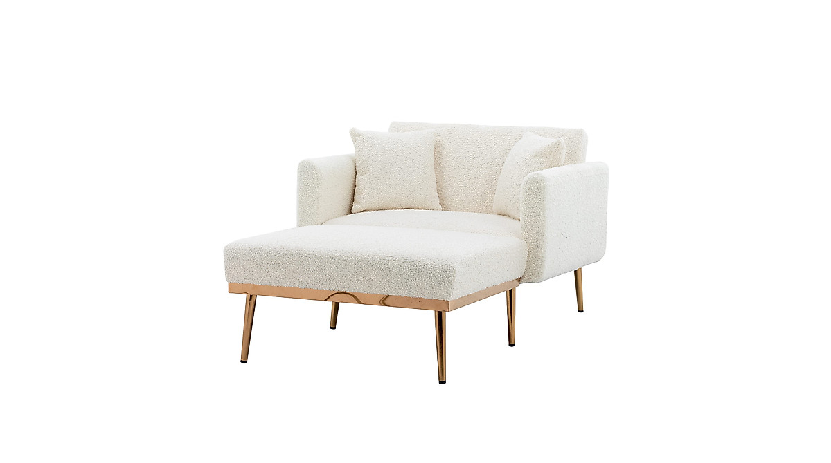 SULOPS Convertible Chaise Lounge Chair - 3 in 1 Recliner