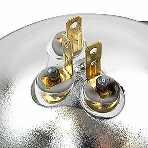 HH Building Round Headlight Headlamp Sealed Dual Beam Pair Fits HLA93558