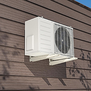 Cestluck Mini Split Brackets, Foldable Mini Split Wall Mounting Bracket Condenser Bracket for Mini Split AC 7000 BTU to 12000 BTU