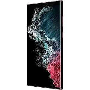 SAMSUNG Galaxy S22 Ultra S9080 5G 512GB ROM 12GB RAM Factory Unlocked (GSM Only | No CDMA - not Compatible with Verizon/Sprint) Global Version Mobile Cell Phone - Burgundy
