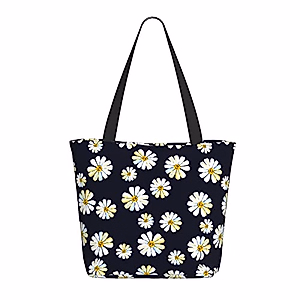 Tote Bag for Women Travel Shoulder Bag Hobo Bag Daily Working Handbag Beach Bag Large Capacity Purse Satchel, ( Camomile2 )