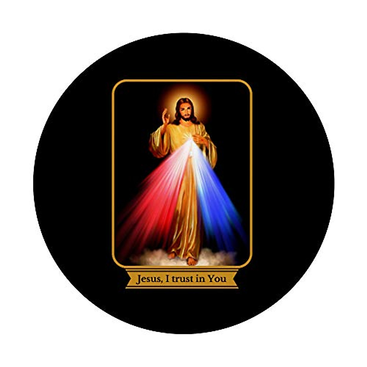 Divine Mercy Jesus I Trust In You Catholic PopSockets Swappable PopGrip