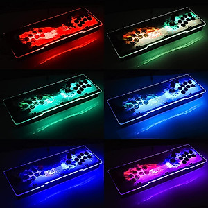 HAAMIIQII Retro Arcade Game Console WiFi, 3D Pandoras Box Built-in 8000 Classic Arcade Games, 1280x720 Full HD Plug and Play Home Video Gaming Machine for TV PC Projector, Up to 4 Players