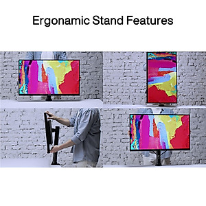 ASUS ProArt Desk Mount Kit (ACL02) – Supports Most 24” to 34” Proart Displays, C-Clamp, Mounting Base, Ergonomic Adjustments, Clean Desk Setup, Free Up Desk Space, Quick and Easy Set-up, Minimal