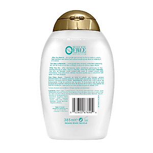 OGX Lightweight + Coconut Fine Curls Conditioner, Lightweight, Coconut Water Conditioner, 13 Fl Oz