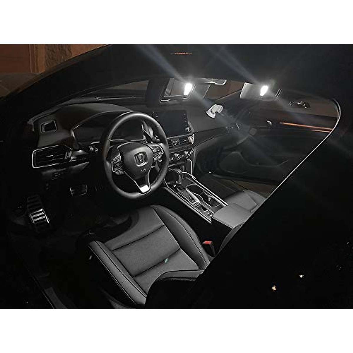 D15 Lighting LED Interior Light Kit for 2018-2022 Honda Accord 6000k White Map Dome Trunk Vanity Mirror Bulbs (6 Pieces)