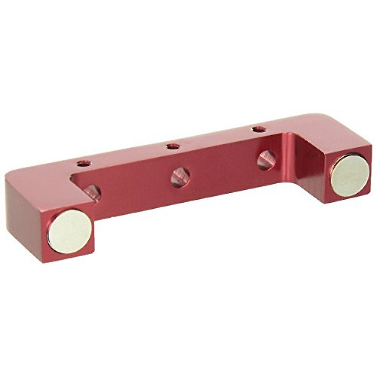 ProForm Deck Bridge, Magnetic, Up to 4-1/2 in Bores, Aluminum, Red Anodized, Each