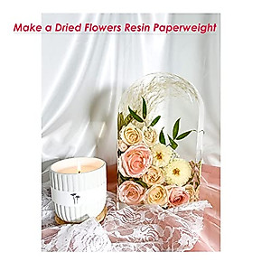 Durimoiy 4 LBS Silica Sand Flower Drying Reusable Silica Gel Flower Drying Crystals for Drying Flowers, Flower Preservation, Easy to Use with Color Indicating