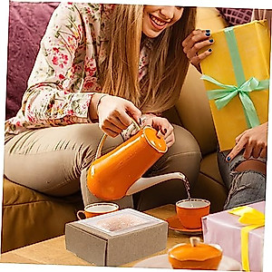 STOBOK 50pcs Packaging Boxes Mini Boxes for Favors Cupcakes Containers Mini Cake Containers Paper Storage Box Compact Paper Box Soap Boxes for Homemade Soap Packing Box Carton Cake Box