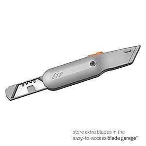 Slice Metal-Handle, 1 Utility Knife, Manual Blade Stays in Position