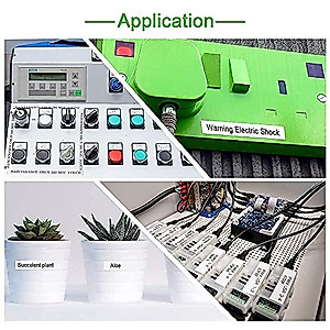 Compatible Label Tape Replacement for Brother Ptouch TZe-231 Black on White Label Tape Bundle with Replace TZe-131 Black on Clear Label Tapes, 0.47" x 26.2', (Total 11-Pack)