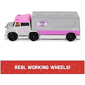 Paw Patrol, True Metal Chase, Marshall and Skye Collectible Big Truck Pups Toy Trucks (Amazon Exclusive) 1:55 Scale, Kids Toys for Ages 3 and up