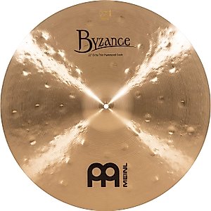 Meinl Cymbals Byzance Traditional Extra Thin Hammered Crash — Made in Turkey — B20 Bronze, 2-Year Warranty, 22インチ (B22ETHC)