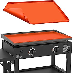 28" Silicone Griddle Mat for Blackstone 28 Inch Griddle, Heavy Duty Food Grade Silicone Griddle Cover, Protect Your Griddle from Dirt & Rust All Year Round