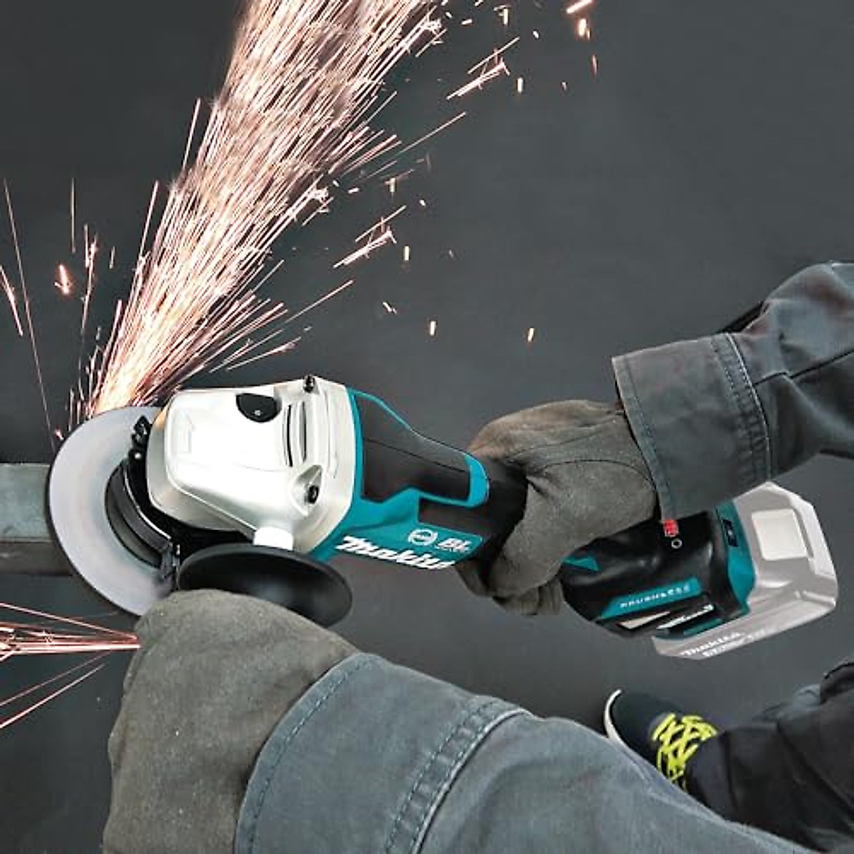 Makita DGA517Z 18V Li-Ion LXT Brushless 125mm Angle Grinder - Batteries and Charger Not Included
