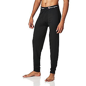 Champion Men's Athletics Base Layer Bottom, New Ebony, Medium