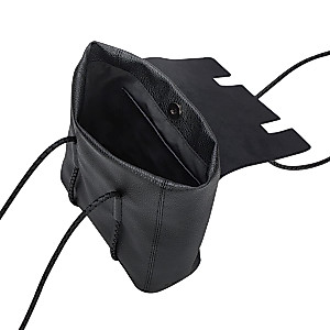 KWANI Norah Black Shoulder Bags for Women and Ladies Medium Size