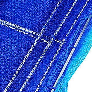 BESPORTBLE Herb Drying Rack Net Square 4 Layer Herb Dryer Mesh Hanging Dryer Rack for Herbs Tea Food Dehydrator Blue 66X35X35cm