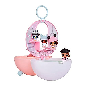 L.O.L. Surprise! Mini Winter Family with Doll, Lil Sis and Pet with 5+ Surprises- Collectible Dolls, Holiday Toys, Stocking Stuffers, Great Gift for Kids Ages 4 5 6+ Years Old & Collectors