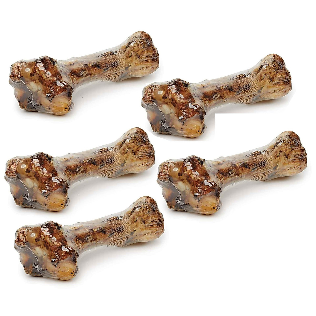 MPP All Natural Buffalo Shoulder 12 Inch Big Dog Bones Meaty Dental Chew Health (1 Bone)