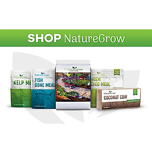 NatureGrow Earth Worm Castings-10lb - Worm Castings Organic, Plant Fertilizer, Earthworm Castings - Pure Worm Castings for Gardening, Organic Worm Casting