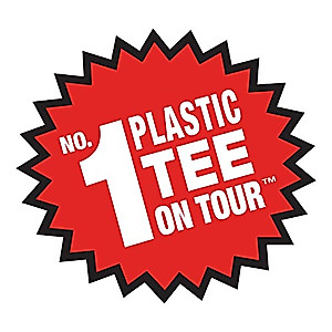 Pride Performance Professional Tee System Plastic Golf Tees (Pack of 30), 1 1/2-Inch