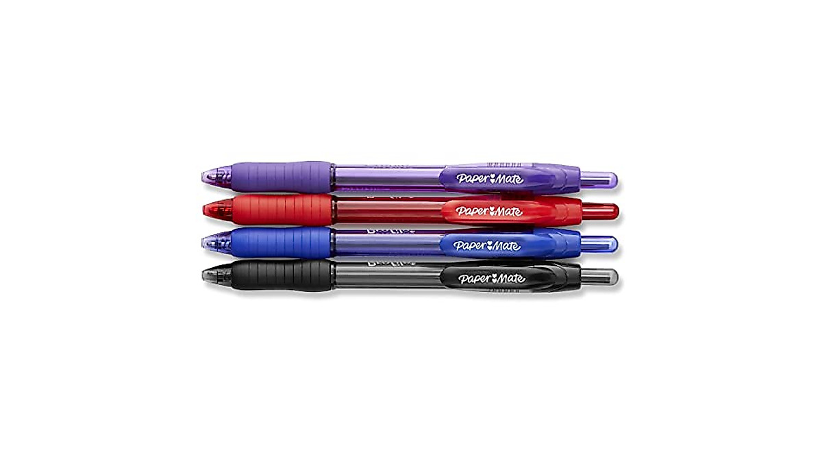 Paper Mate Profile Ballpoint Pen - Smooth Writing & Comfort