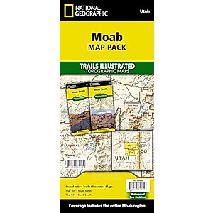 Moab [Map Pack Bundle] (National Geographic Trails Illustrated Map)