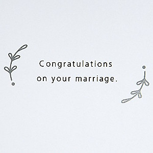 Hallmark Signature Wedding Card (Happily Ever After)
