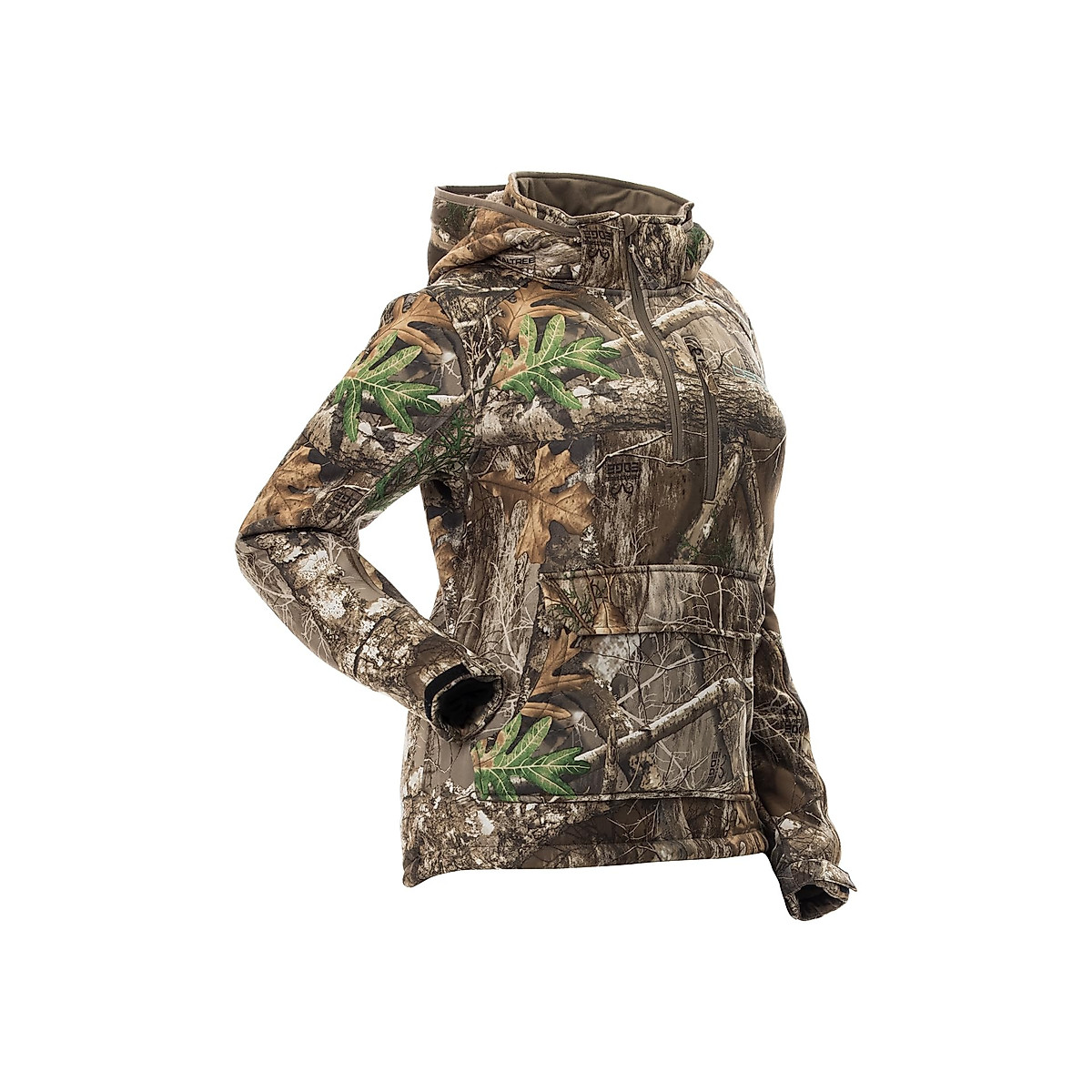 DOING SOMETHING GREAT (DSG Outerwear Women's Breanna 2.0 Fleece Hunting Pullover - Edge - MD