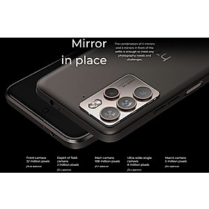 HTC U23 Pro 5G Dual 256GB ROM 12GB RAM Factory Unlocked (GSM Only | No CDMA - not Compatible with Verizon/Sprint) Global Model GSM Mobile Cell Phone – White