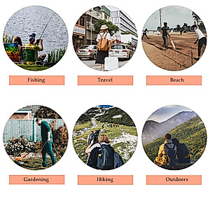 ZEXIAN Women's Sun Hat UV Protection Ponytail Hat for Beach Fishing＆Hiking(Pure Beige & Pure Black)