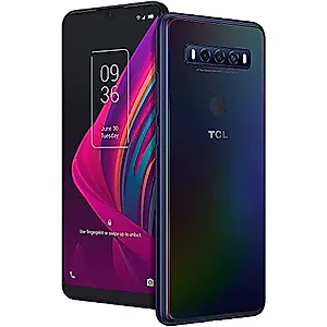TCL 10SE 4G LTE Volte 128GB Factory Unlocked GSM Triple Camera 48MP OctaCore Worldwide (NO CDMA VERIZON/Boost) (Polar Night, 128GB+4Gb RAM)