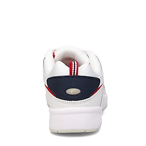 Easy Spirit Women's Romy Sneaker, White/Red, 8.5 Wide