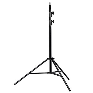 NEEWER Pro 9feet/260cm Spring Loaded Heavy Duty Photo Studio Light Stand with 1/4" Screw & 5/8 Stud for Video, Portrait and Photography Lighting