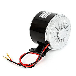 Electric Motor, 250W 24V DC Electric Brush Motor for DIY Electric Scooter E Bike Go Kart Mini Bike Quad