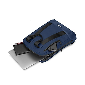 Moleskine(モレスキン) Men's, 15-inch PC Storage, Business Backpack, Sapphire Blue
