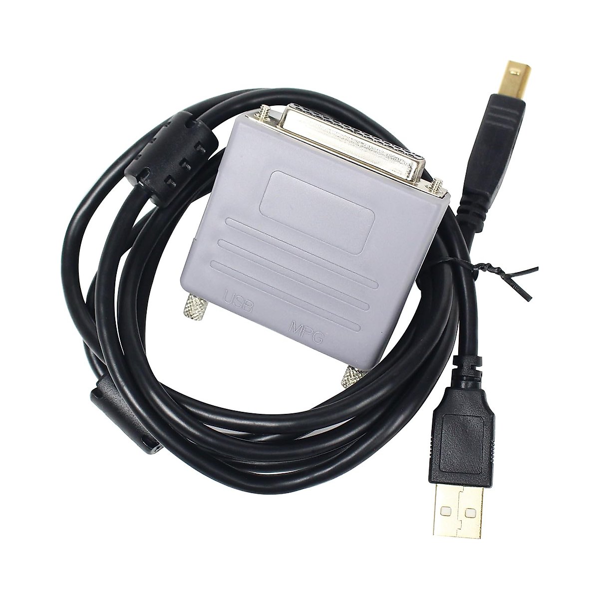 RATTMMOTOR Parallel to USB Adapter 200KHz MACH3 USB to Parallel Adapter RTM200 DB25 LPT Cable to USB Motion Controller Converter with USB Cable for LPT/USB Mach3 CNC Router Engraving Milling Machine
