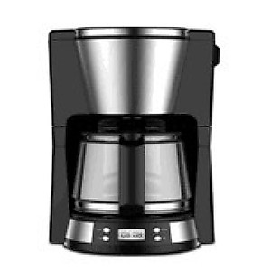 Coffee Maker，Programmable Coffee Machine with Glass Carafe，10 Cup,Reusable Filter for Easy Cleanup,2-hour Auto Shut-Off and Keep Warming Function,Drip Free,Black