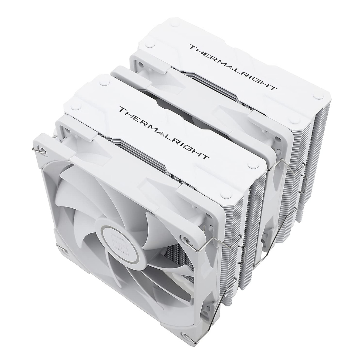 Thermalright Peerless Assassin 120 White CPU Air Cooler, 6 Heat Pipes,TL-C12W PWM Fan,Aluminium Heatsink Cover, AGHP Technology, for AMD AM4/AM5/Intel LGA 1700/1150/1151/1200/2066/2011 (PA120 White)